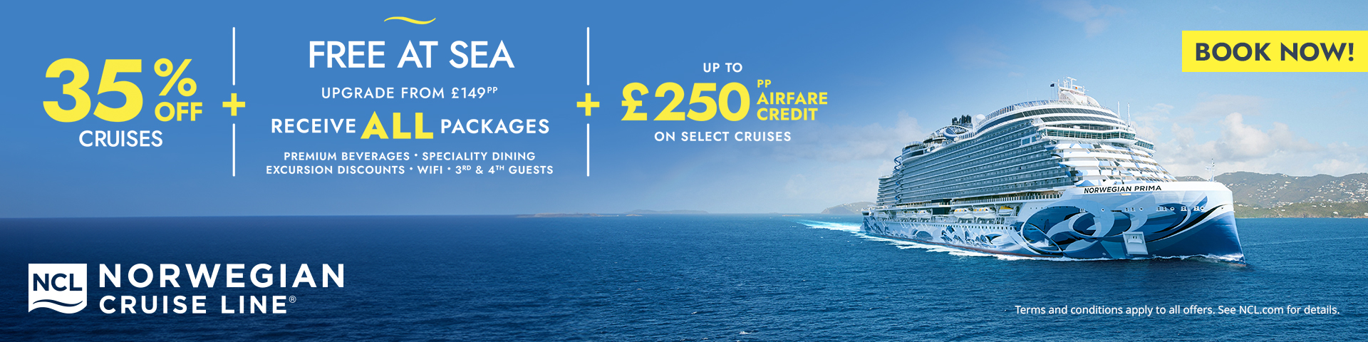 Norwegian Cruise Line Deals in 2023 / 2024